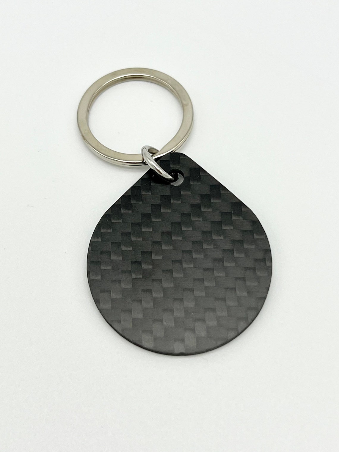 Custom Engraved Carbon Fiber Keychain - Etsy