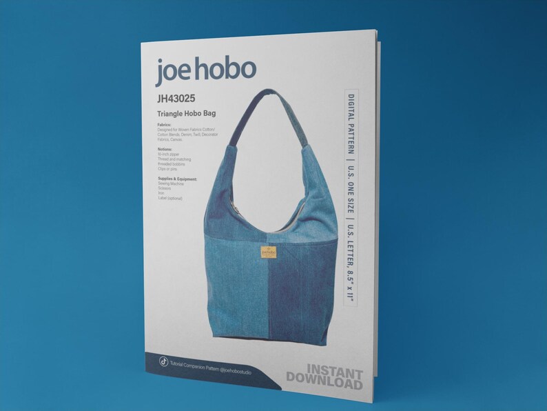 Triangle Hobo Bag Pattern - Etsy