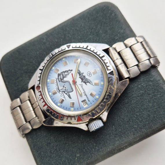 USSR Rare Watch Vostok Amphibia Original Automatic Di… - Gem