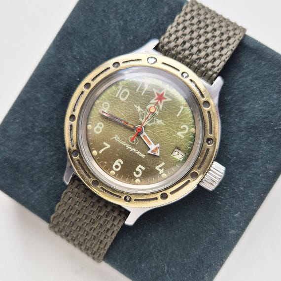 USSR Rare Watch Vostok Amphibia Original Automatic Di… - Gem
