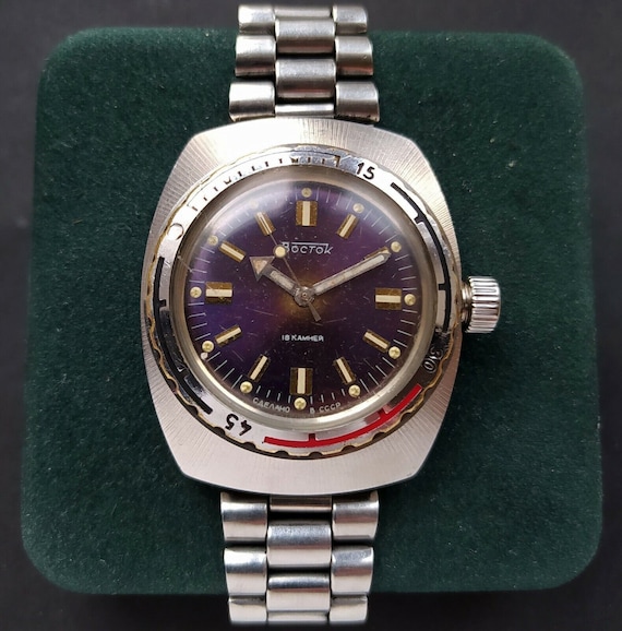 Vostok Amphibia Amphibian Boctok Wostok Vintage USSR … - Gem