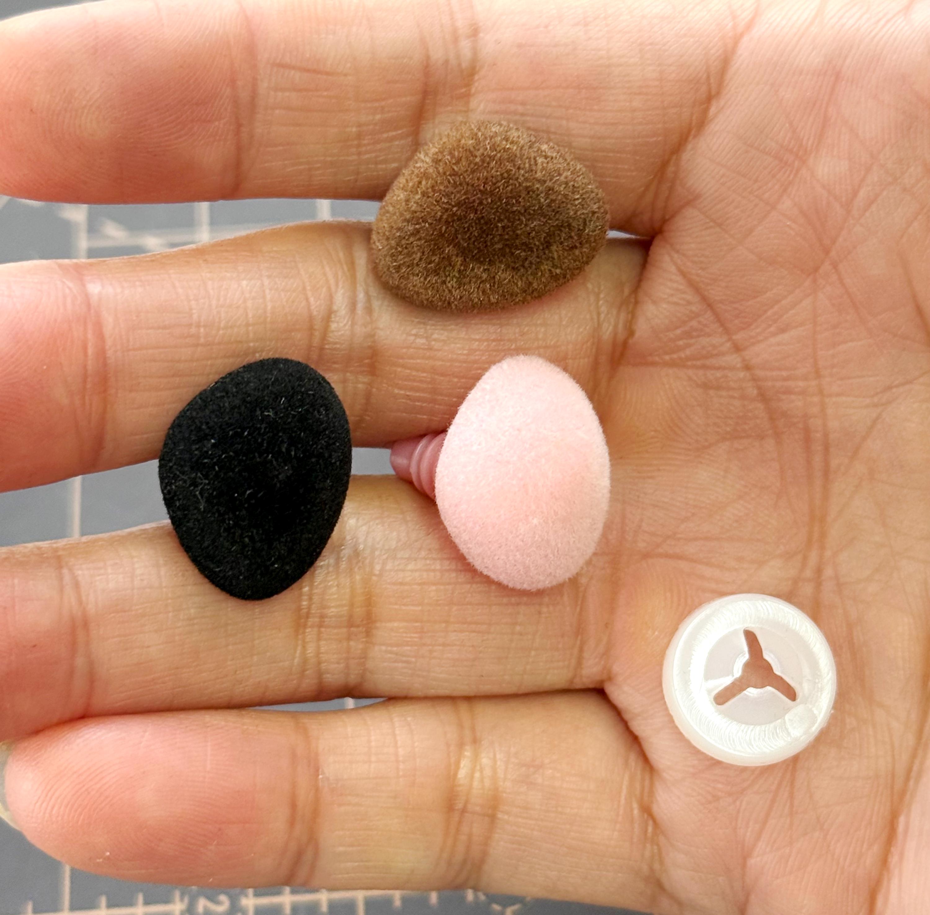 1/10/30 Pcs Triangular-shaped Safety Nose - DIY Plush Doll, Flocked ...