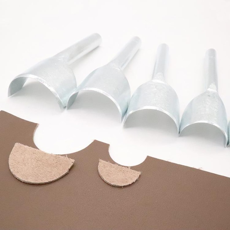 Semi-circle Leather End Punch/half Circle Strap Punch Edger/half-round ...