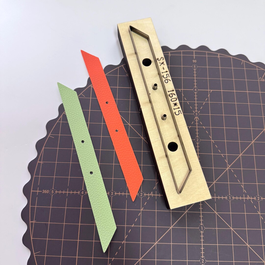 Leather Keychain Cutting/punch Die Cut Mold, Handmade Cutters: DIY ...