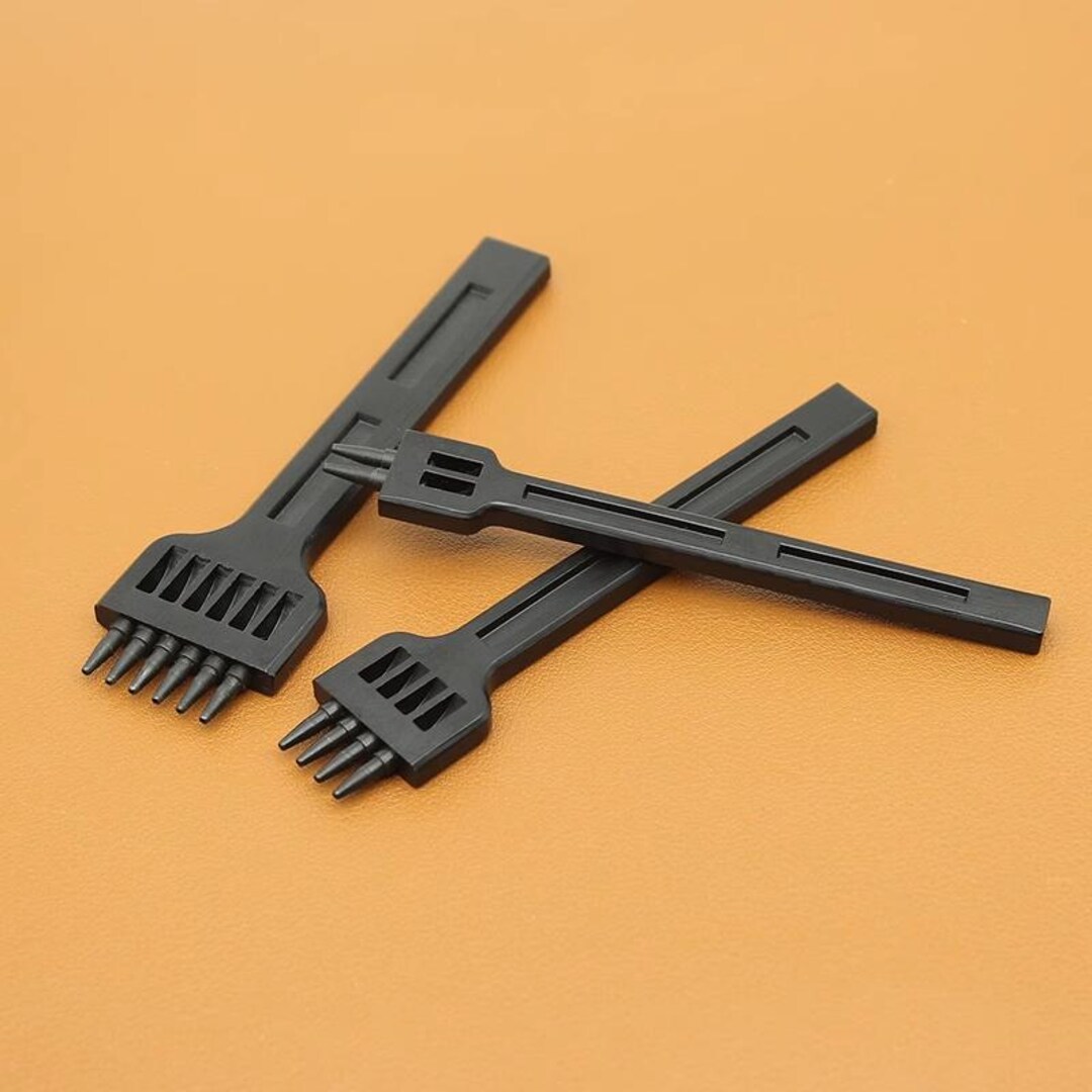 CR-V Alloy Steel 3-piece Leather Stitching Prong Punch Tool Set - 4/5 ...