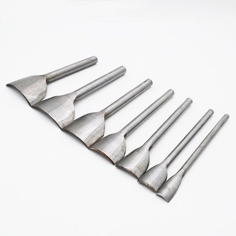 Shallow Half-round Punch Leather Corner Punch Tool: Multiple Sizes ...