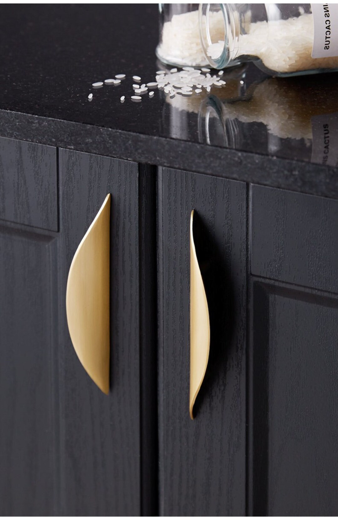 Crescent Pull,half Round Handles,semicircle Brass Knob,half Circle ...