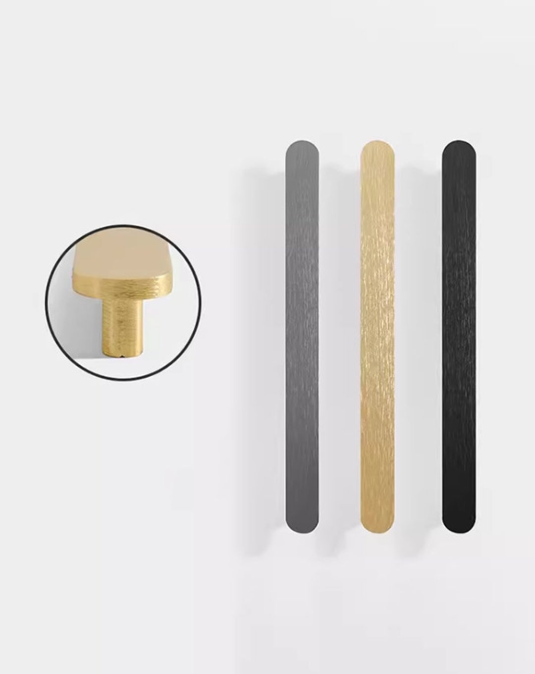 T-shaped Brushed Long Handles,modern Furniture Handle,drawer Pulls ...