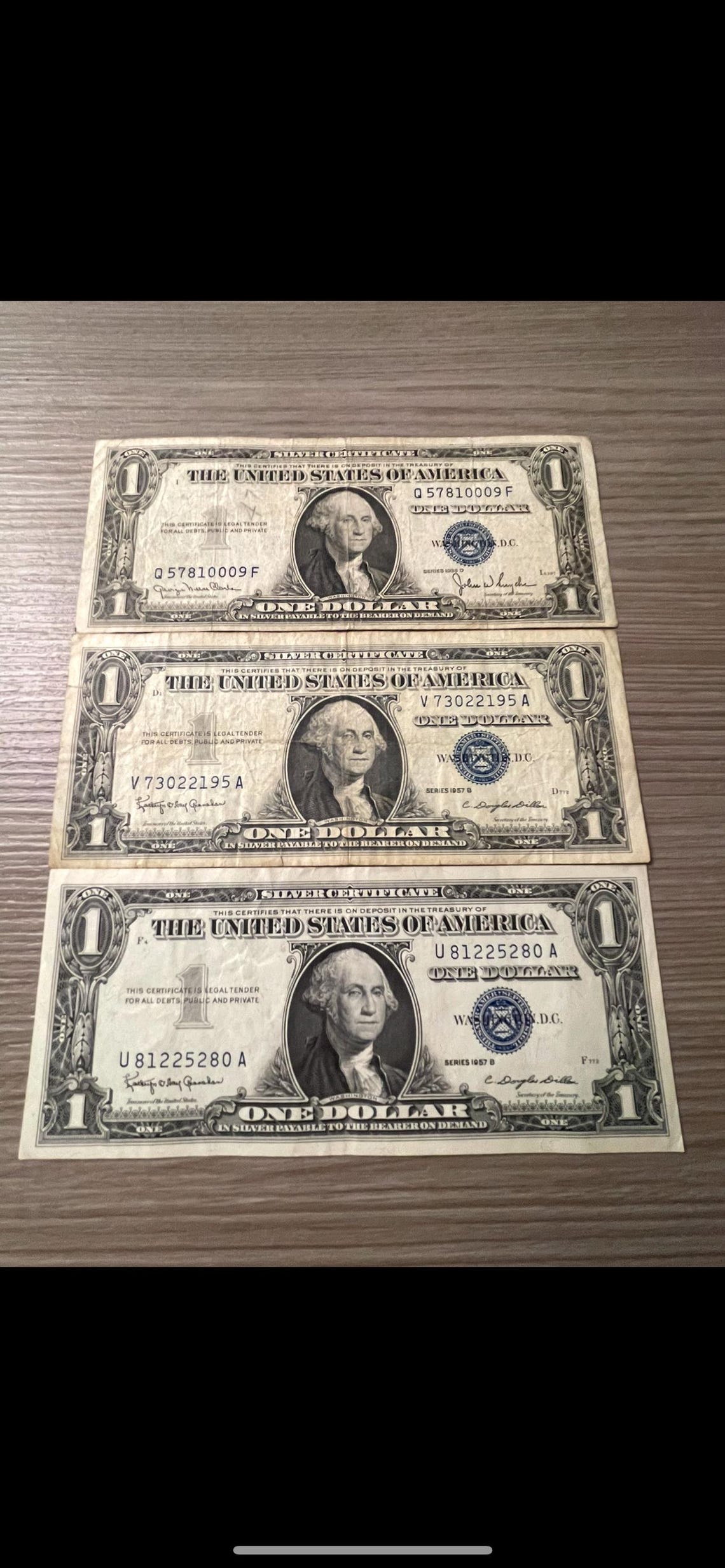 Old Us Bills (1 Dollar and 2 Dollars) - Etsy