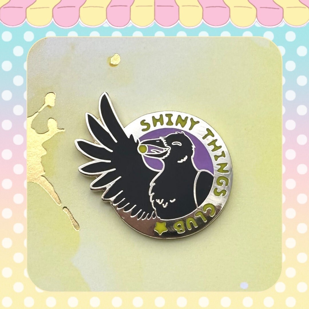 Shiny Things Club Enamel Pin - Etsy
