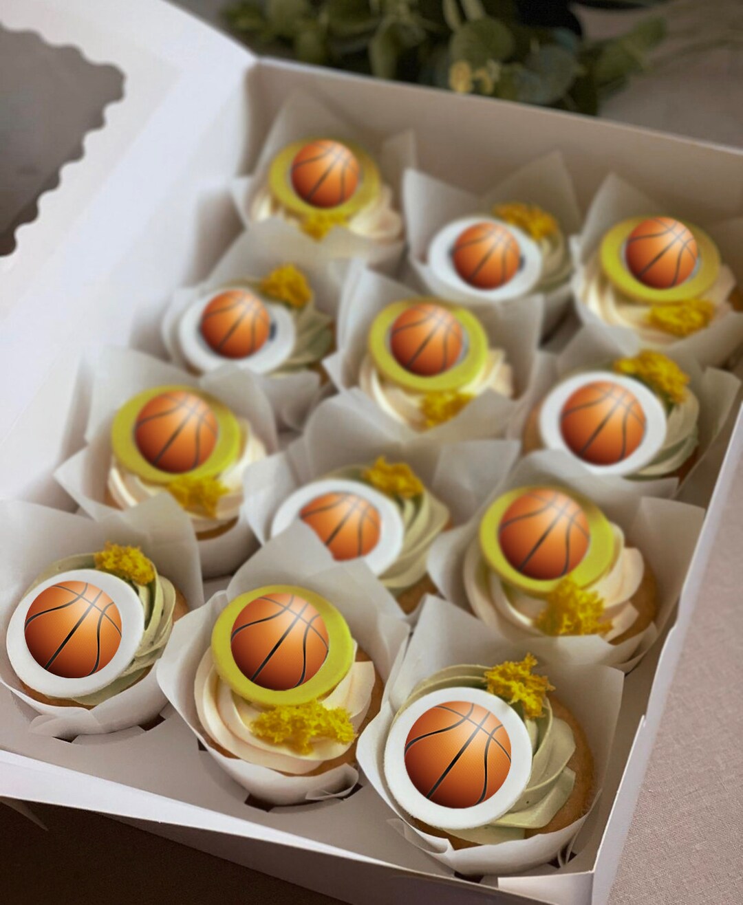 Sport Edible Cupcake Toppers, Edible Soccer Balls, Icing Sheets, Edible ...