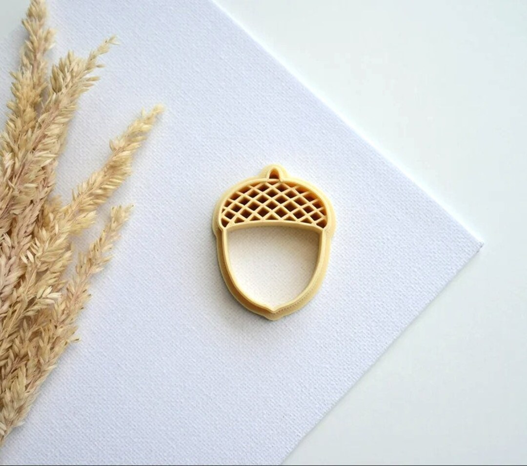 Acorn Polymer Clay Cutter Halloween Clay Cutters 3D Printed - Etsy