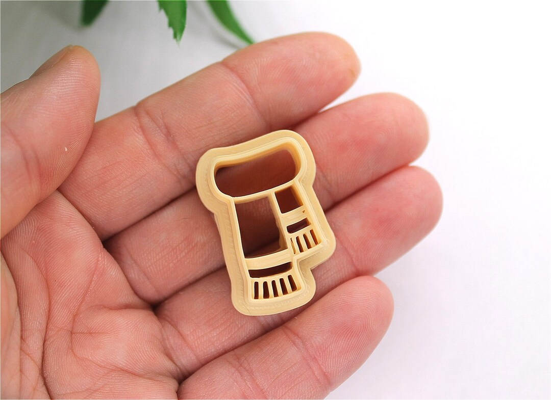 Scarf Polymer Clay Cutter, Christmas Clay Cutters, 3D Printed Clay ...