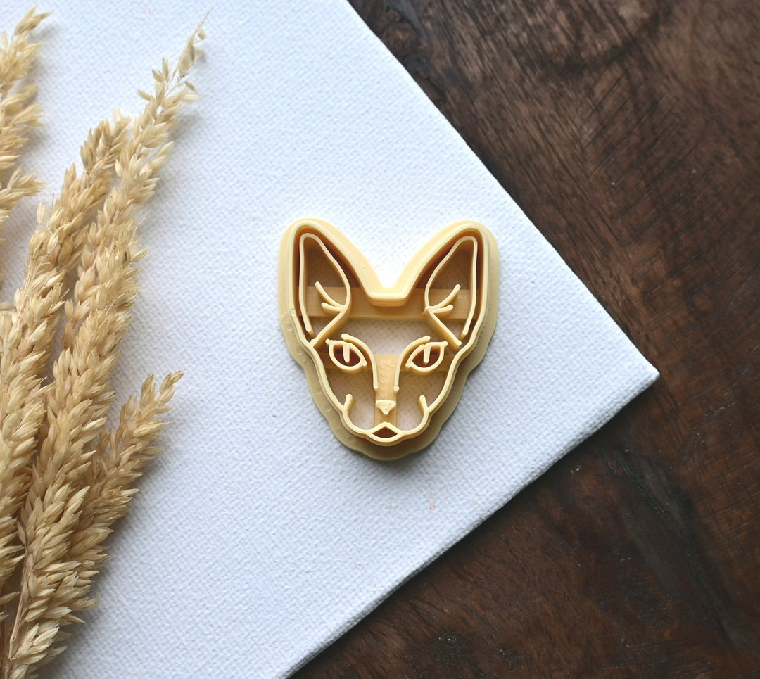 Black Cat Polymer Clay Cutter Animals Halloween Clay Cutters - Etsy