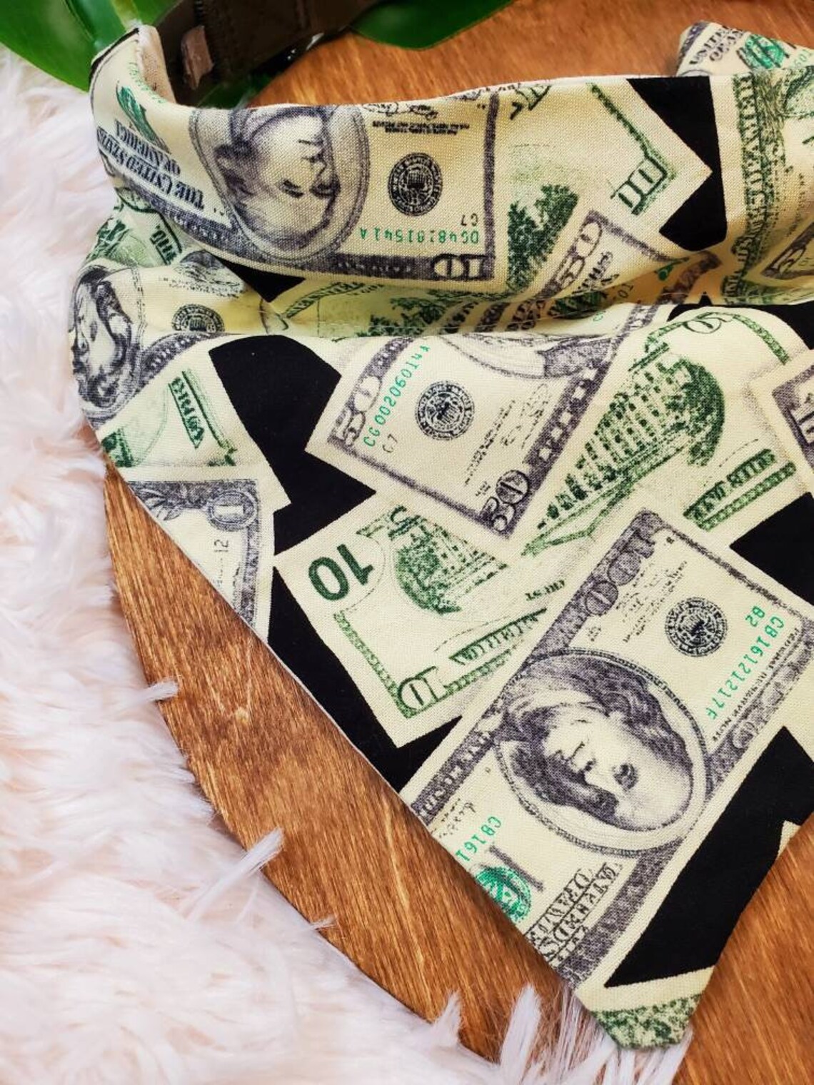 Money Dollar Sign Cash Dollar Bill Dog Bandana Handmade - Etsy