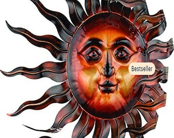 Metal Sun Wall Art - Etsy