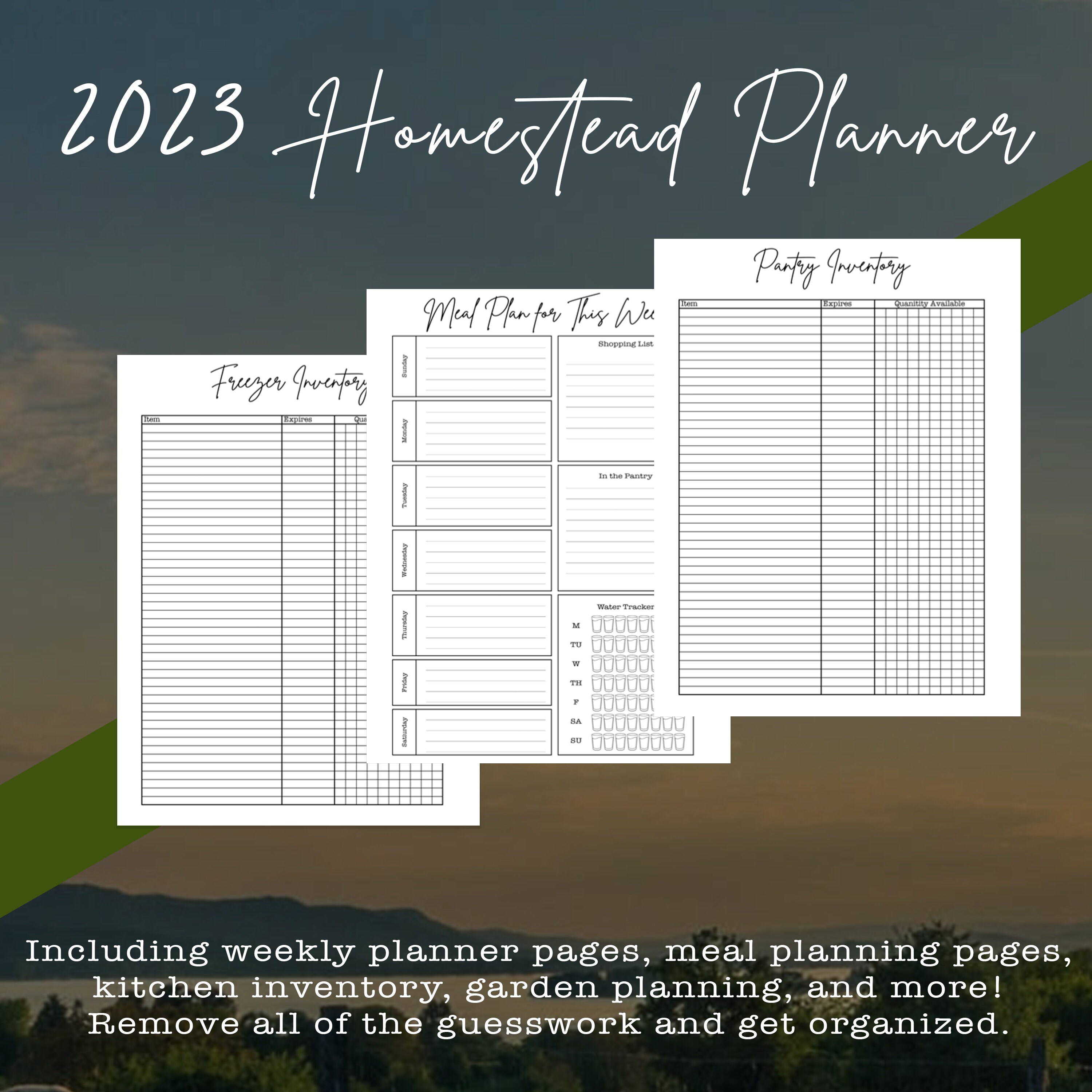 2023 Homestead Planner - Etsy