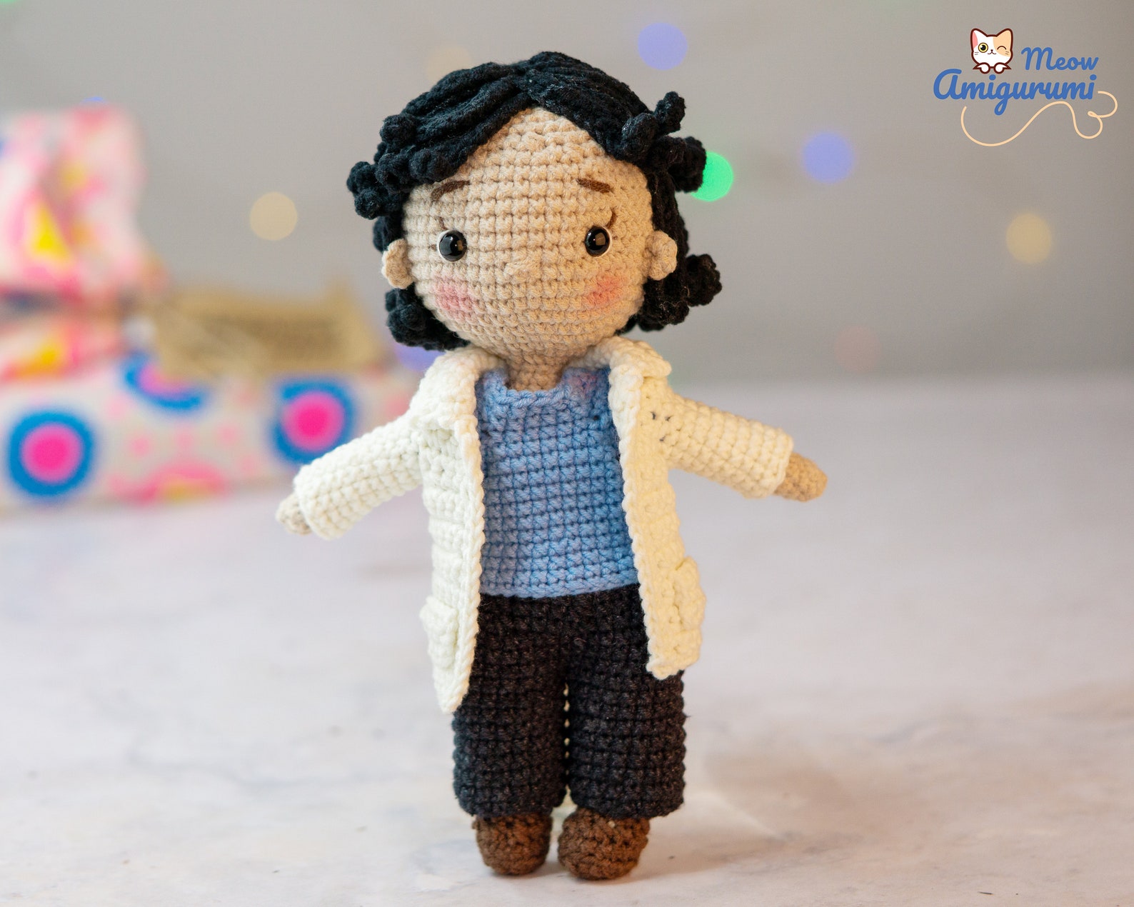 PDF Doctor Crochet Pattern (english): Amigurumi Doctor Pattern, Crochet ...