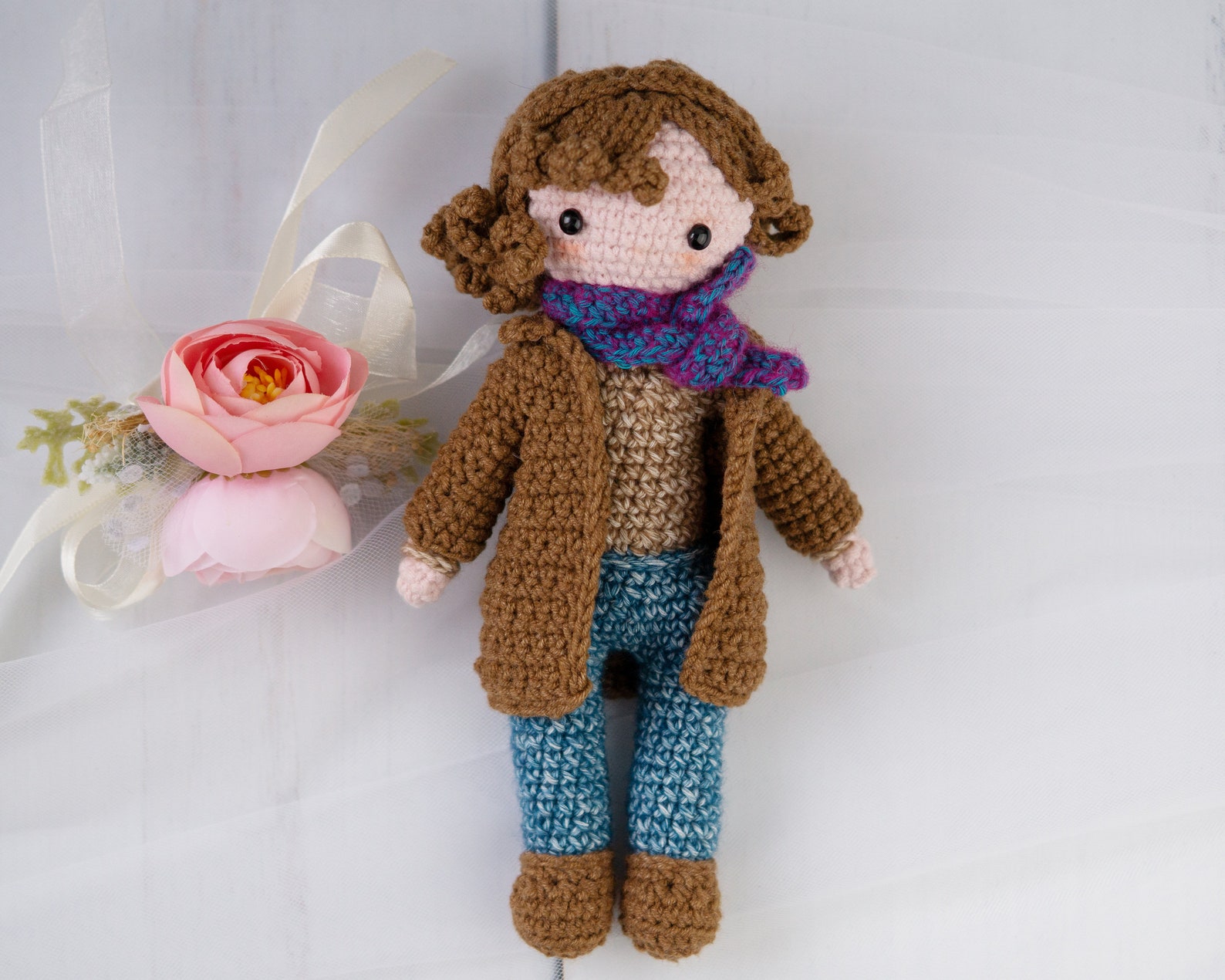 Crochet Doll Pattern: Sherlock Holmes Doll/ Amigurumi Doll Pattern ...