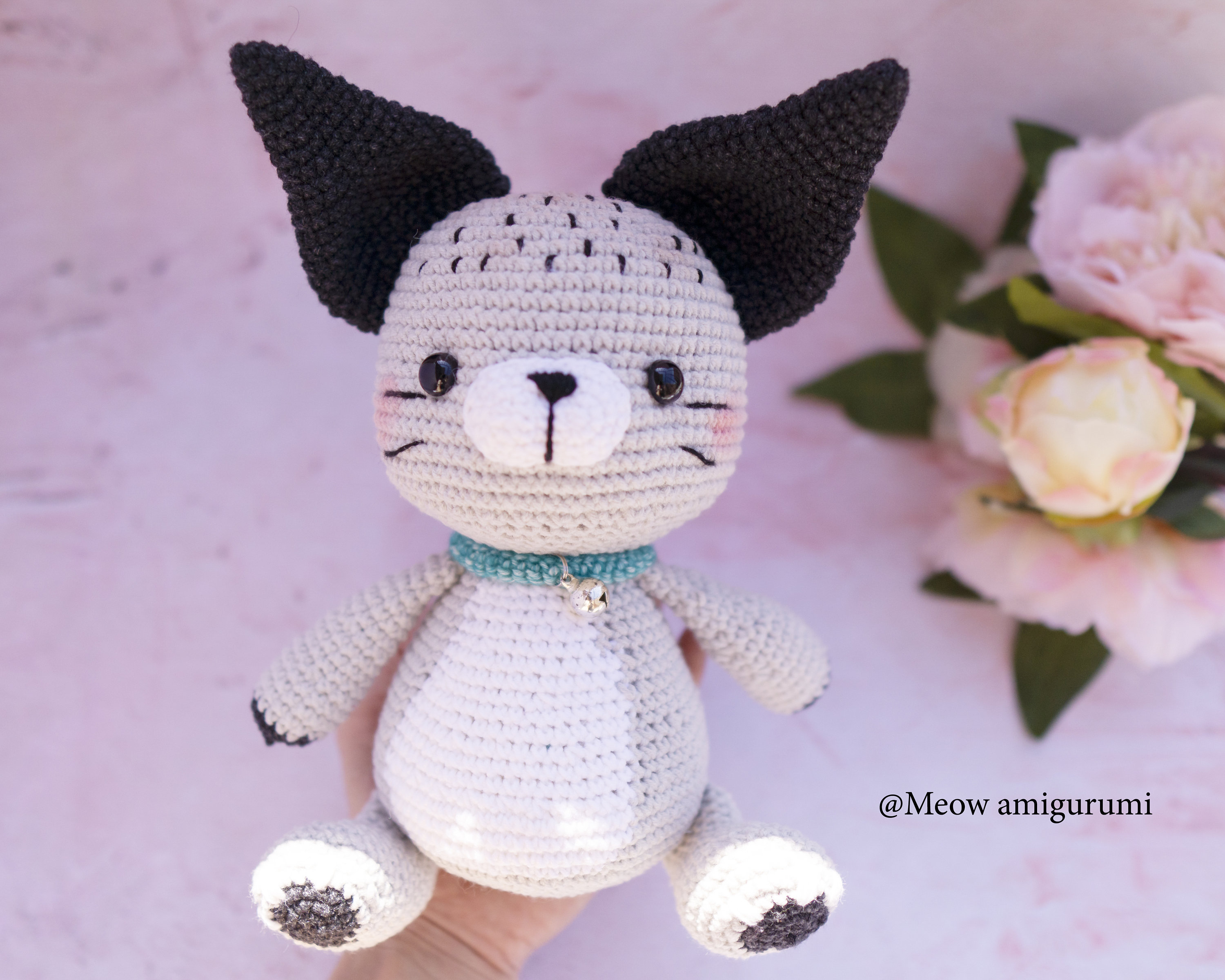 PDF Crochet Pattern English: Coco the Lynx-crochet Cat 22cm/9 Inc Tall ...