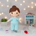 PDF Crochet Pattern English: Doctor Doll - Amigurumi Pattern - Crochet ...