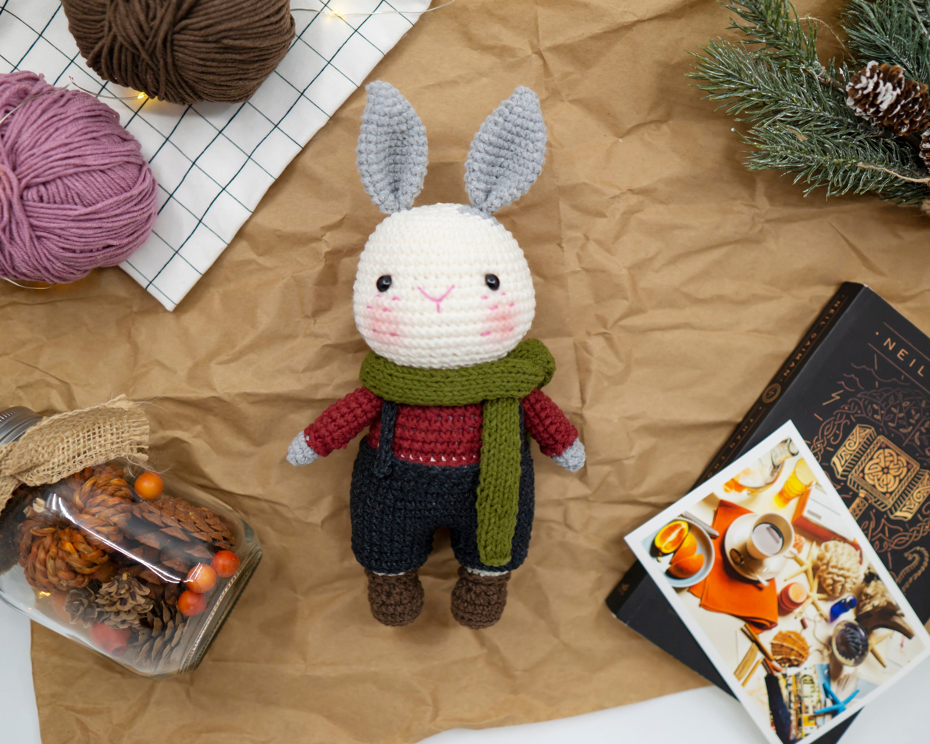 PDF Crochet Pattern: Jeremy Bunny 8 Inch Tallamigurumi - Etsy