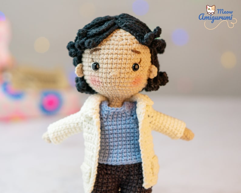 PDF Doctor Crochet Pattern (english): Amigurumi Doctor Pattern, Crochet ...