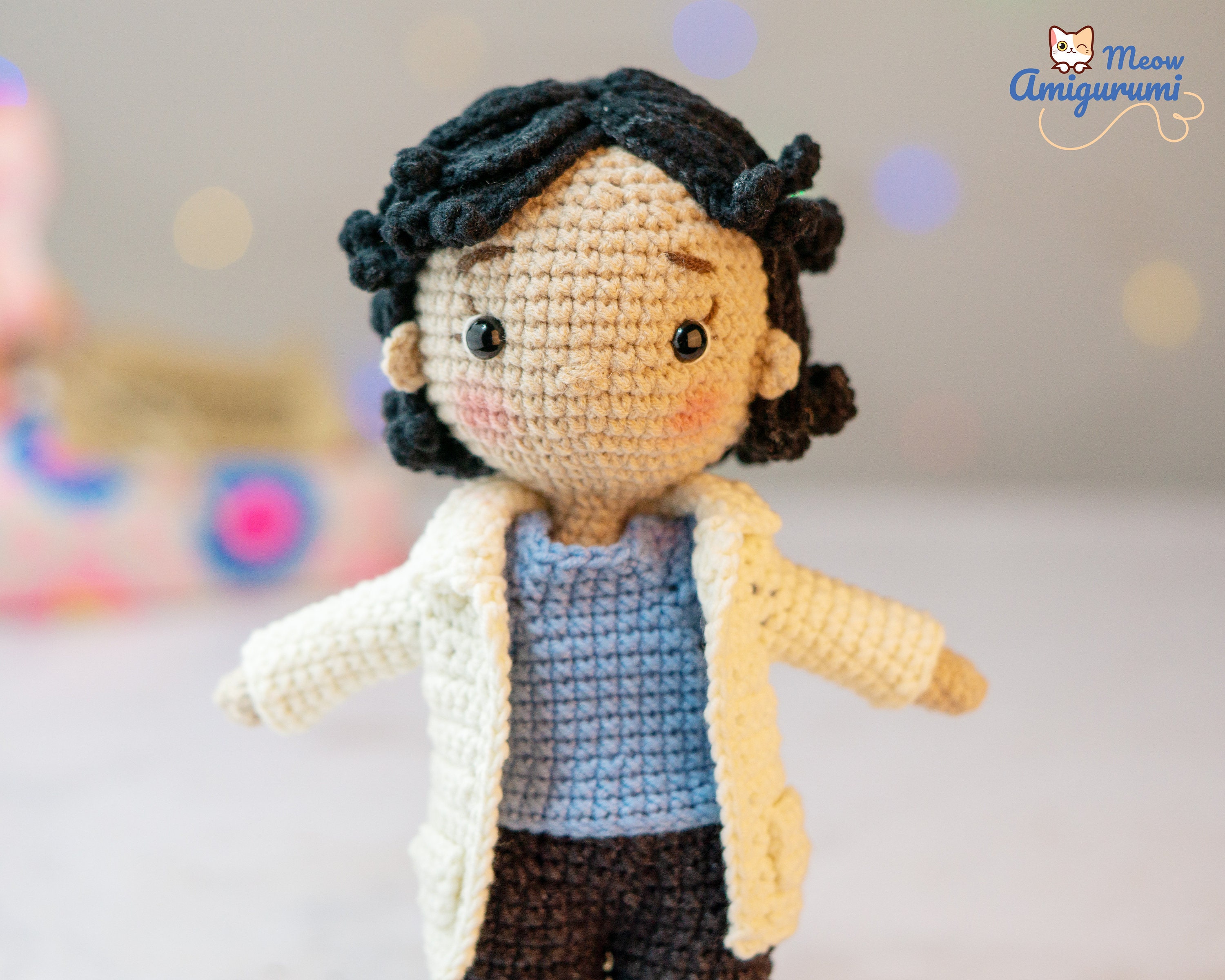 PDF Doctor Crochet Pattern (english): Amigurumi Doctor Pattern, Crochet ...