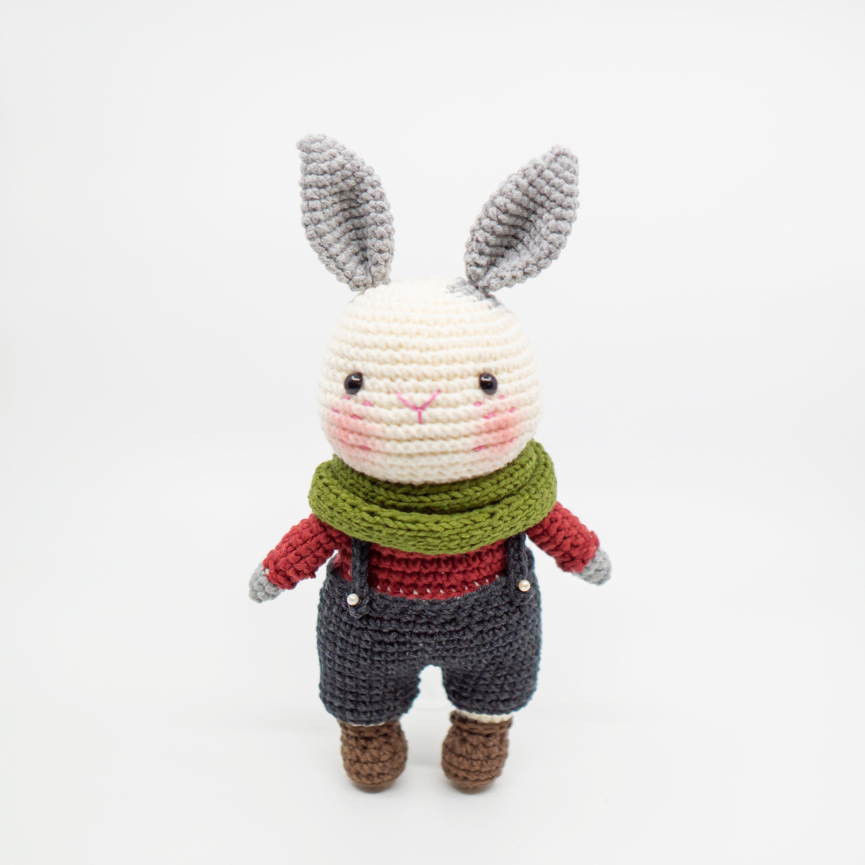 PDF Crochet Pattern: Jeremy Bunny 8 Inch Tallamigurumi - Etsy