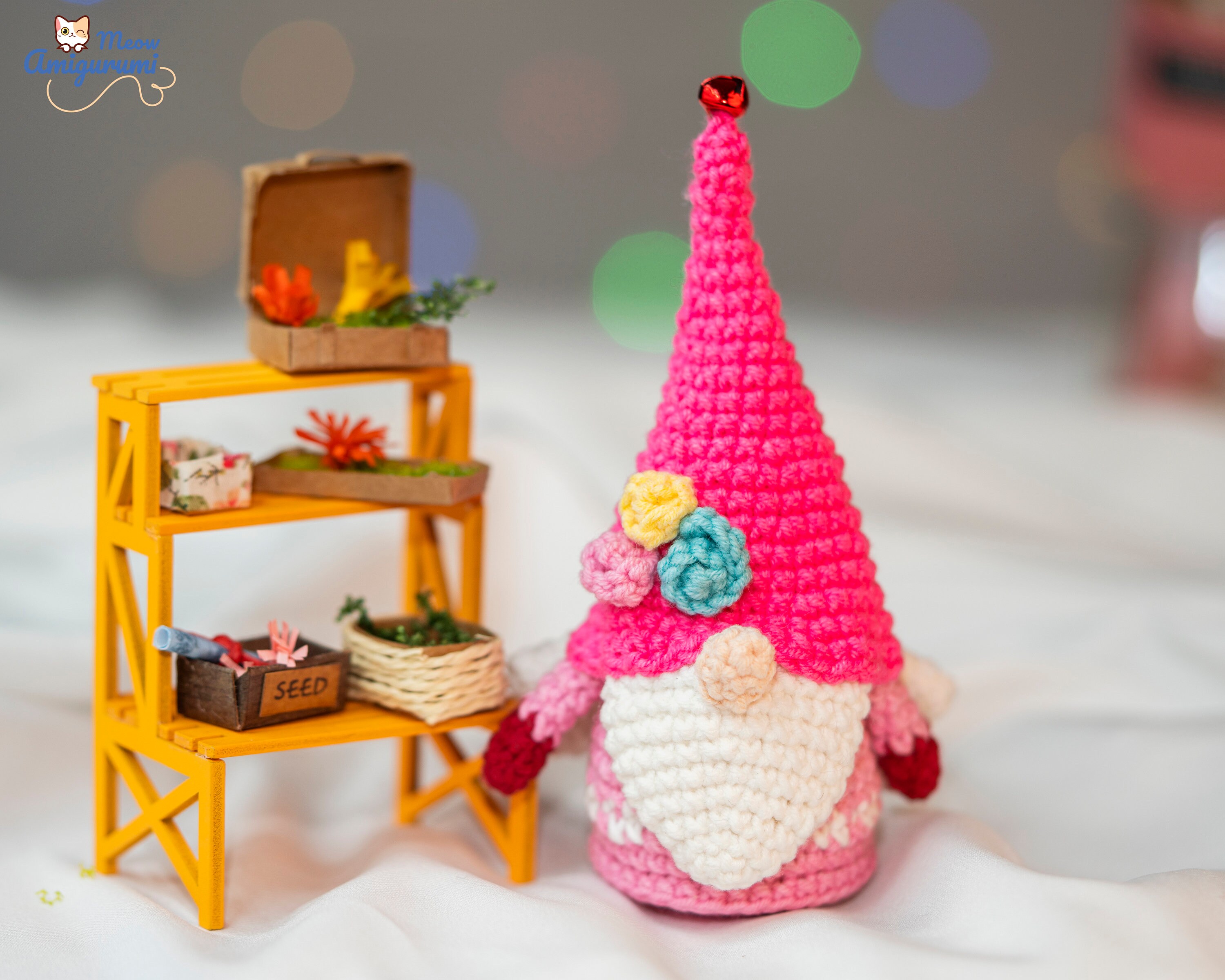 PDF Crochet Easter Gnome Pattern: Mini Gnome Pattern Bunny - Etsy