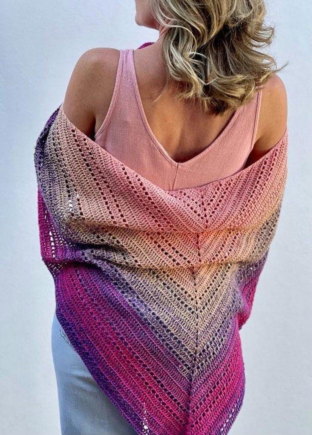 Chai Latte Shawl Crochet Pattern PDF - Etsy