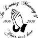 In Loving Memory Personalised Decal Vinyl Sticker for Car Wall Laptop ...
