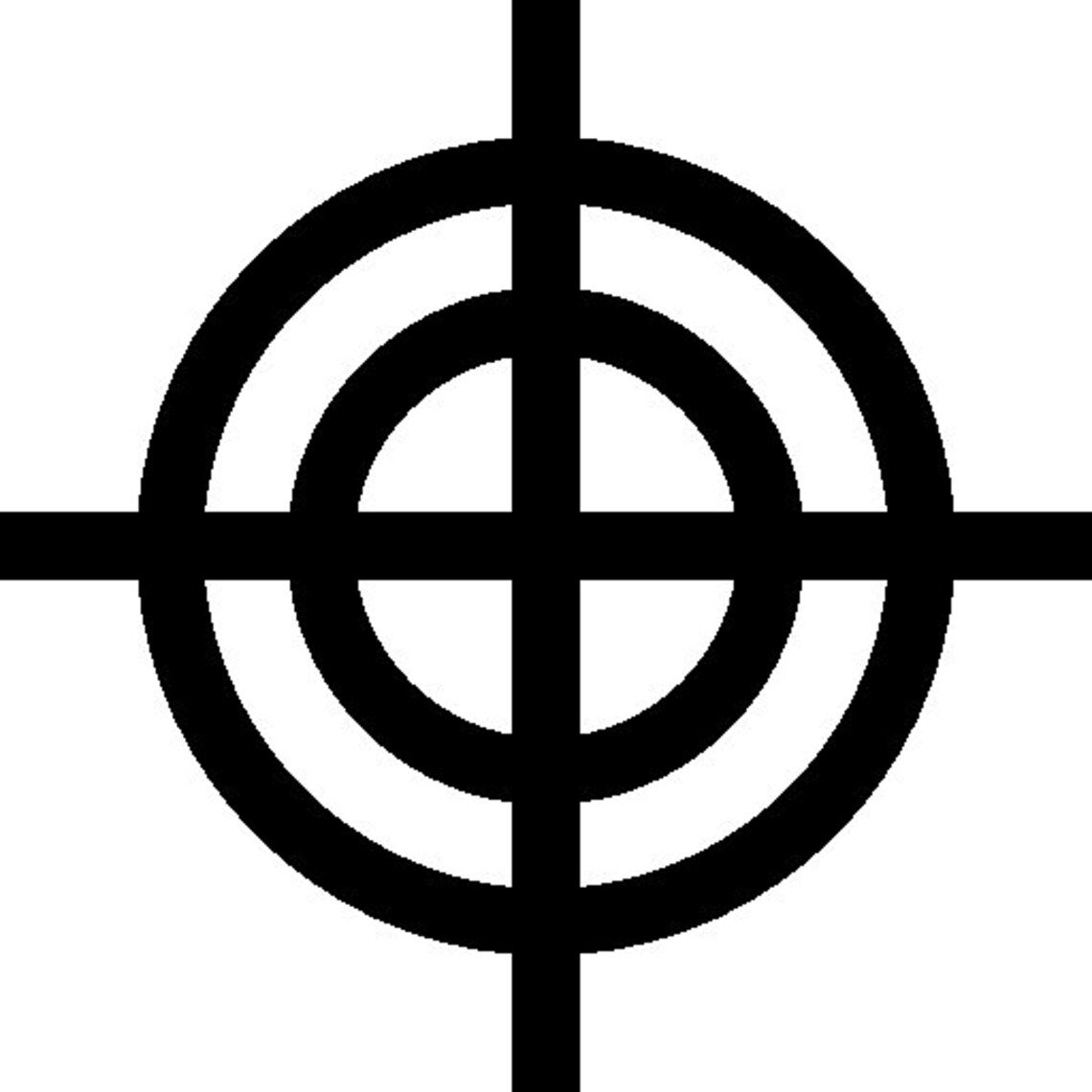 Sniper Targets X4 Set Decal Vinyl Sticker for Car Wall Laptop Bumper ...