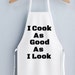 Cook Apron Try My Sausage Funny KITCHEN Masterchef Apron Cook - Etsy