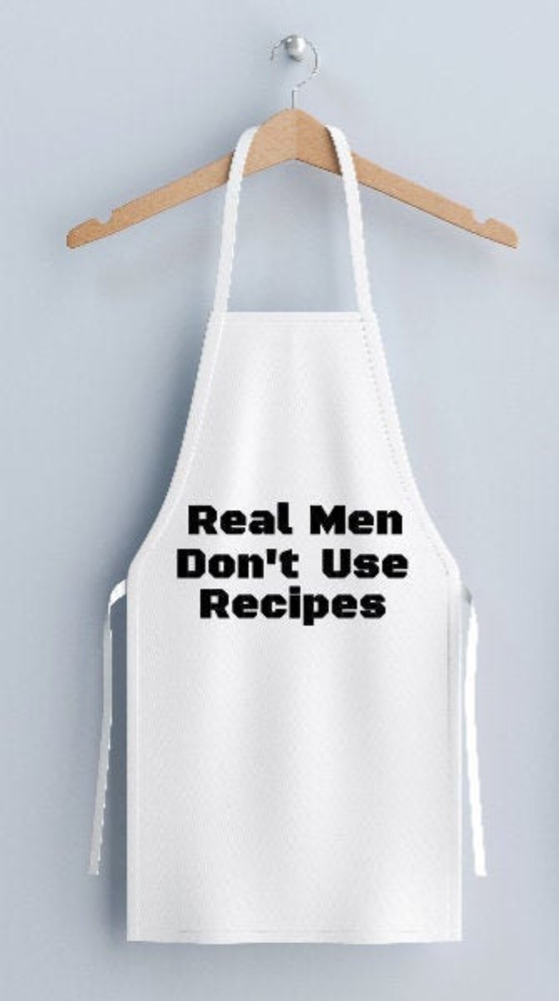 Real Men Apron Funny KITCHEN Masterchef Apron Cook Novelty | Etsy