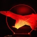 Fighter Jet Personalised LED 3D Lamp Laser Engraved - Optical Illusion ...