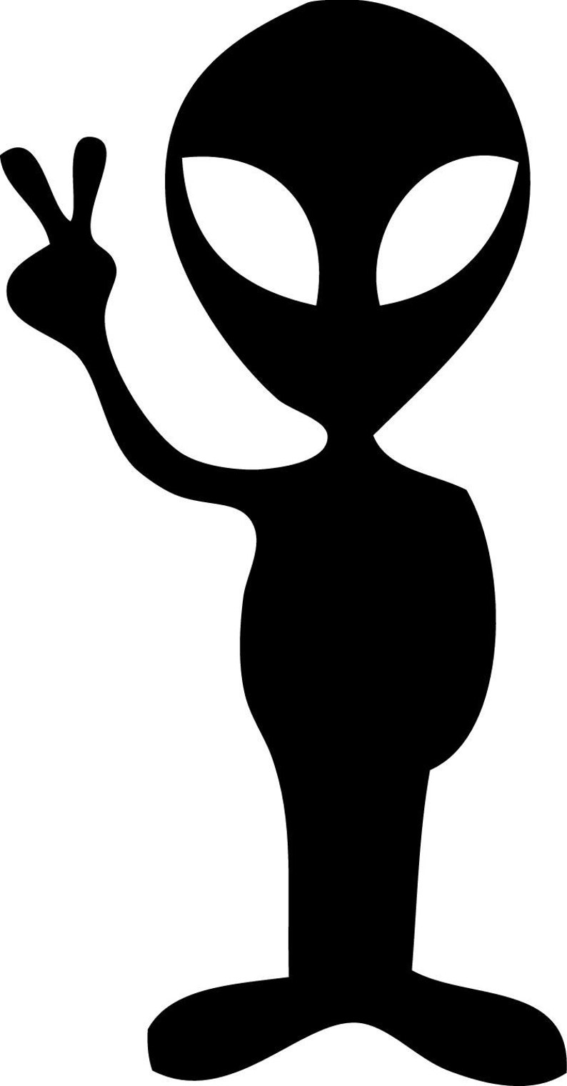 Alien Peace decal Vinyl Sticker for Car Wall Laptop Bumper | Etsy