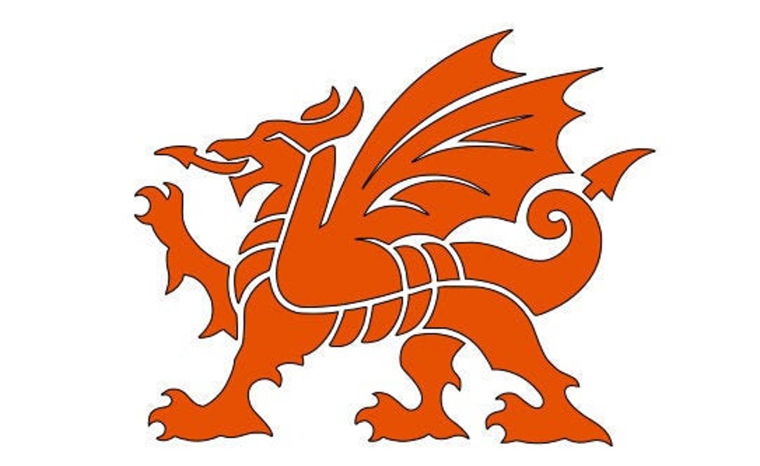 Welsh Dragon Sticker Funny Music Band Car Window Mirror Bumper - Etsy
