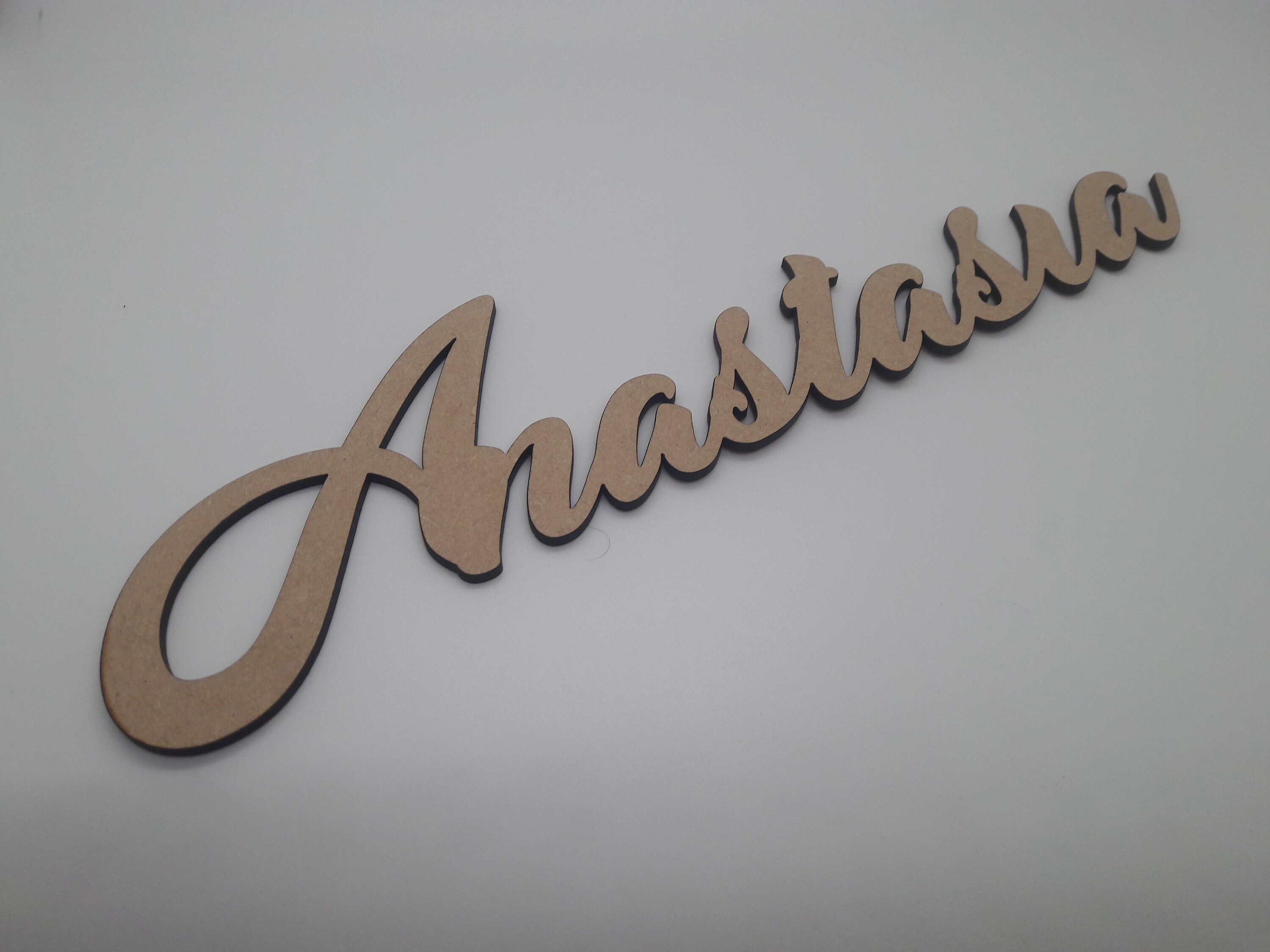 Personalised MDF Premium Quality 3mm Names for You to Decorate - Etsy UK