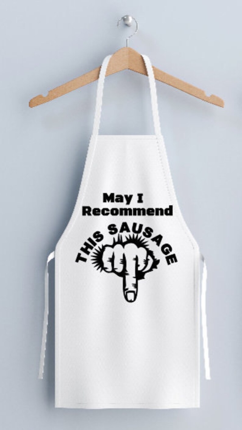 Cook Apron Try My Sausage Funny KITCHEN Masterchef Apron Cook - Etsy