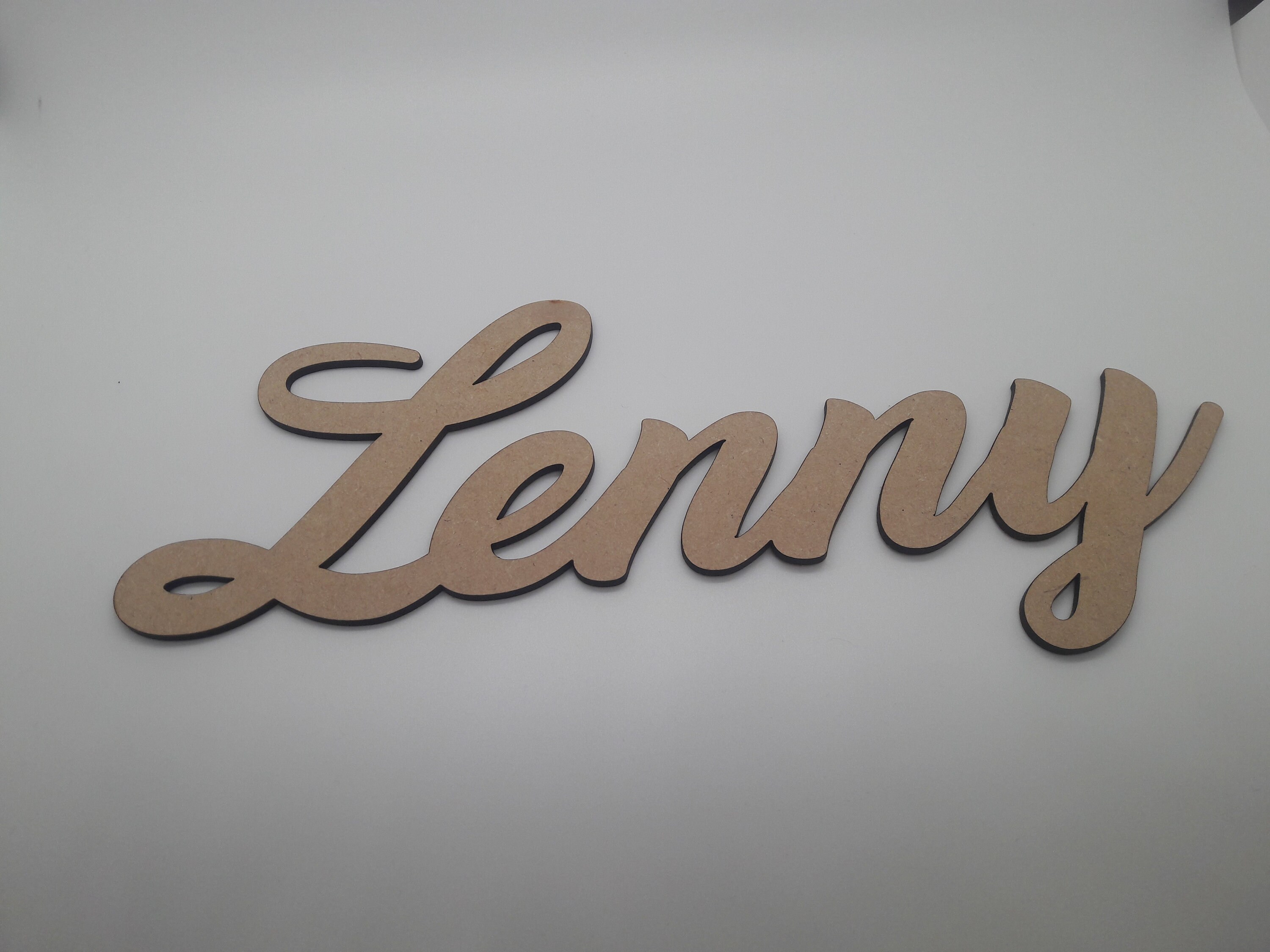 Personalised MDF Premium Quality 3mm Names for You to Decorate - Etsy UK