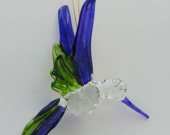 Hanging Crystal Hummingbird - Etsy