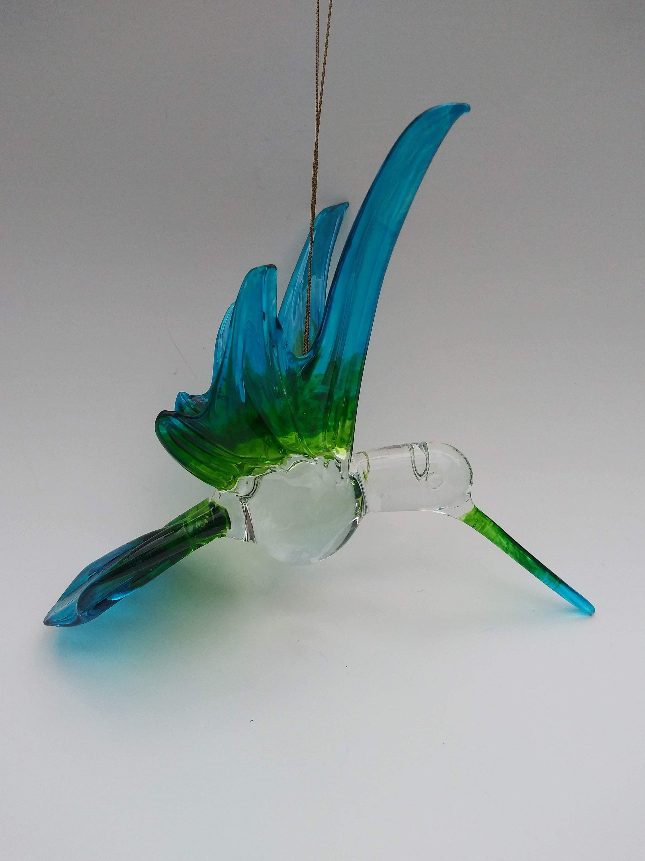 Large Exquisite Glass Hummingbird - Etsy Singapore
