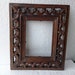 Vintage Old Wood Picture Photo Frame Hand Made and Carved, Unique ...