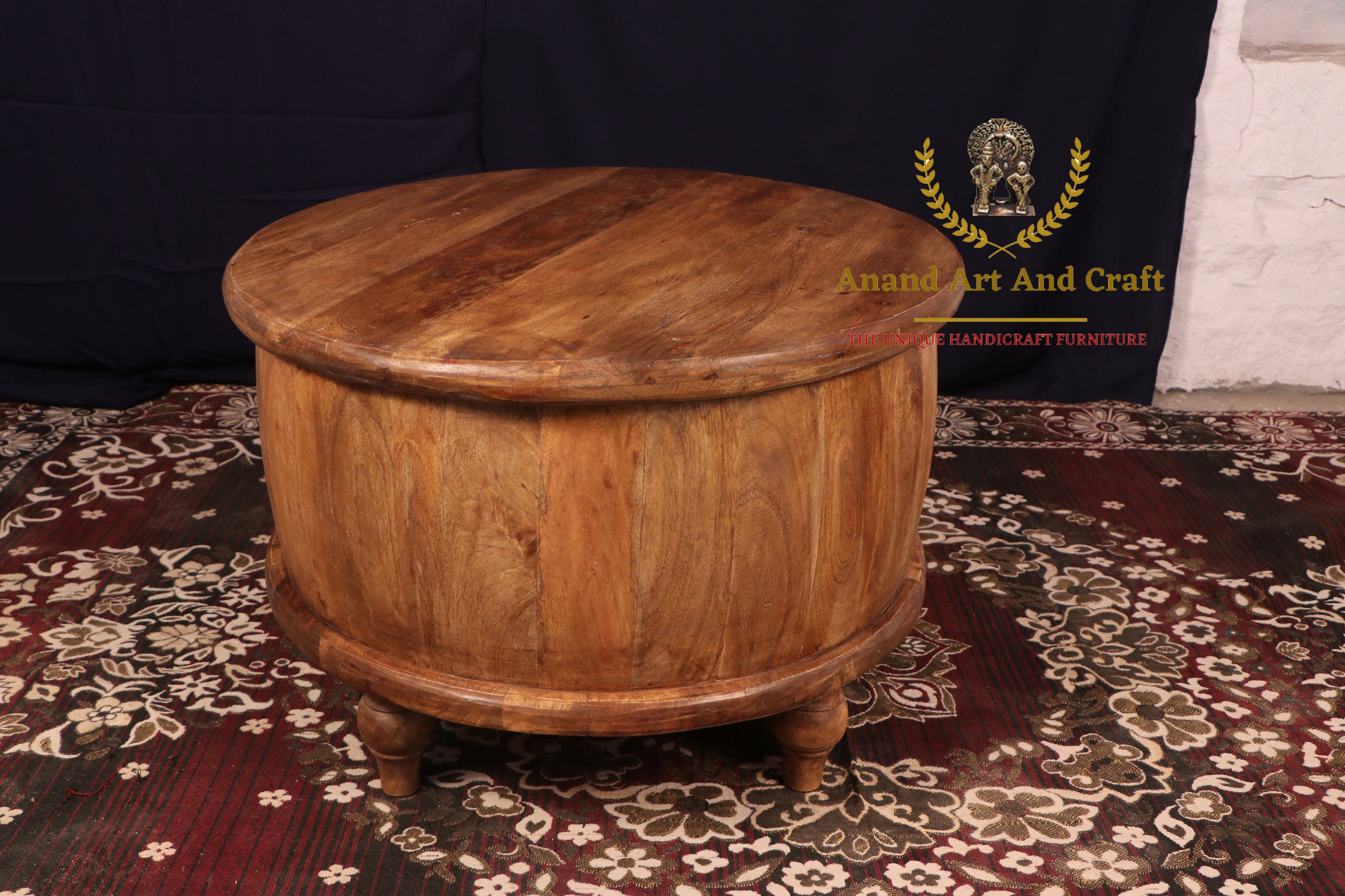 Wooden Storage Coffee Table Wooden Cocktail Table Unique Table - Etsy