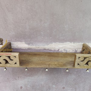 Wooden Temple Shelve Wall Shelf Wall Temple God Stand - Etsy