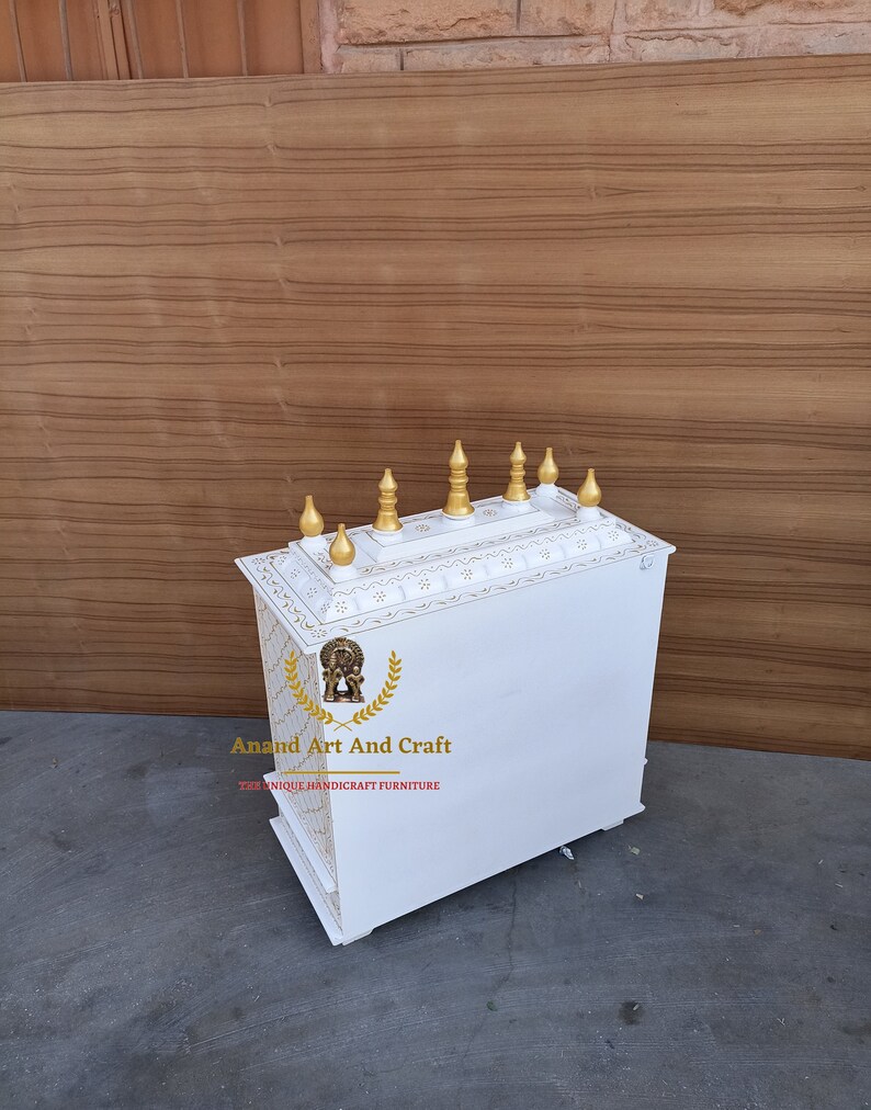 Wooden Temple Mandir Handcrafted Window Pooja Ghar Mandap With - Etsy