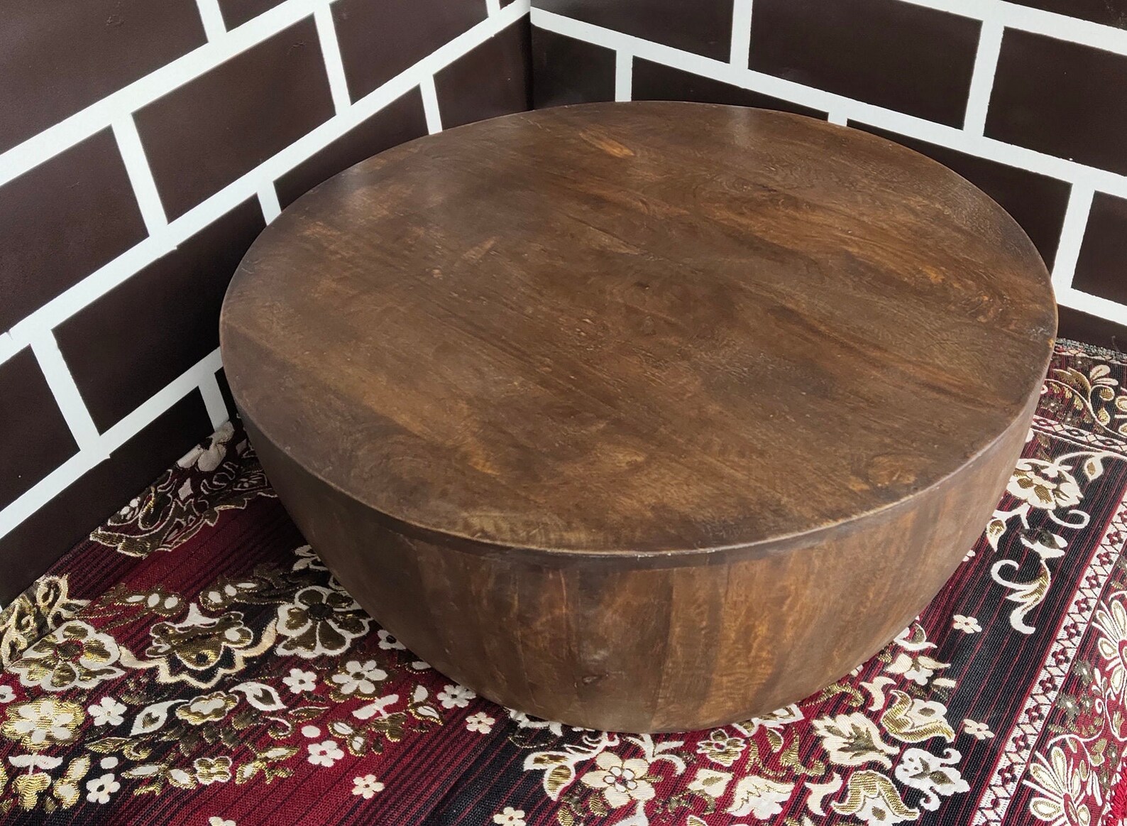 Wood Coffee Table Wooden Cocktail Table Unique Table Hand Made - Etsy