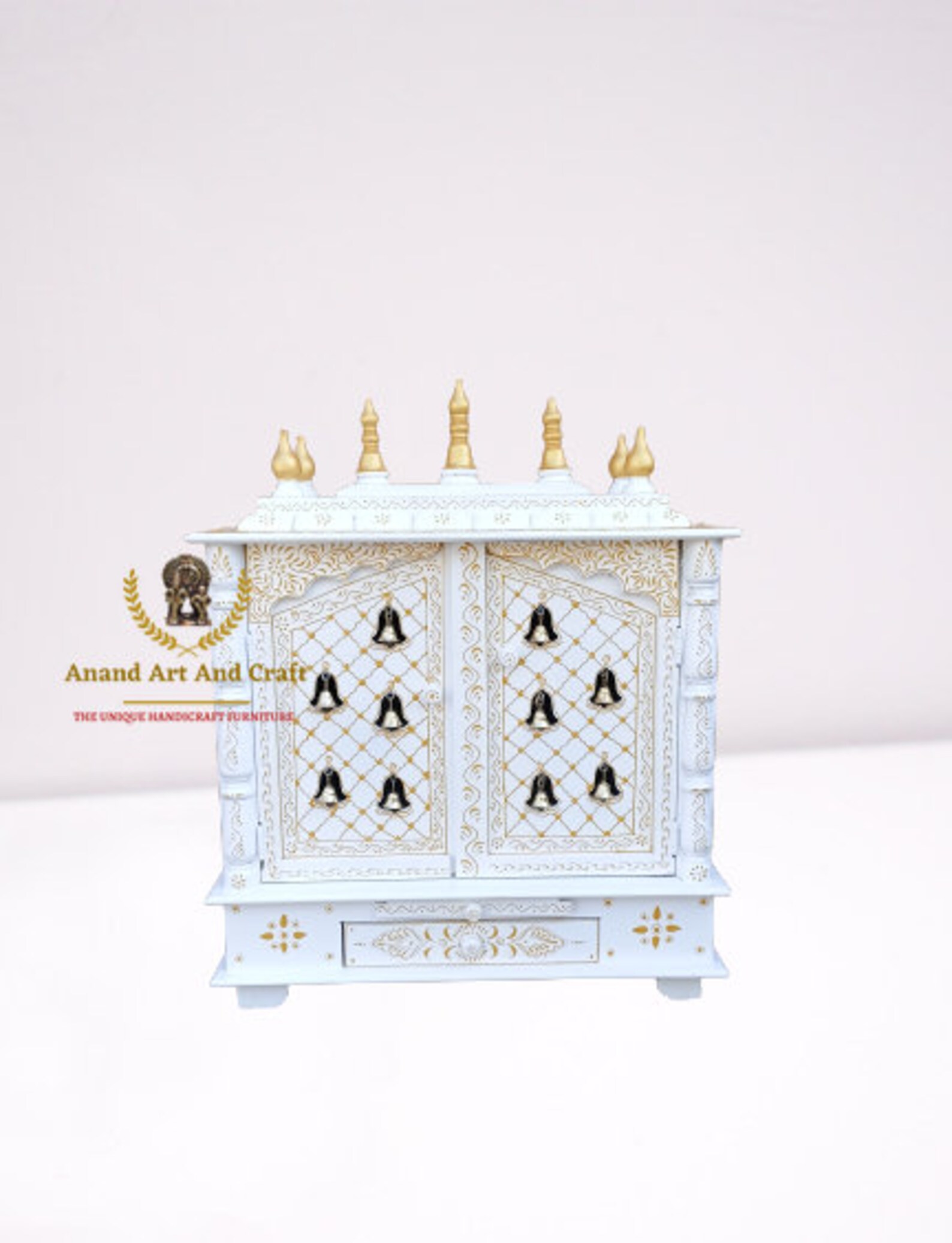 Wooden Temple Mandir Handcrafted Window Pooja Ghar Mandap With - Etsy