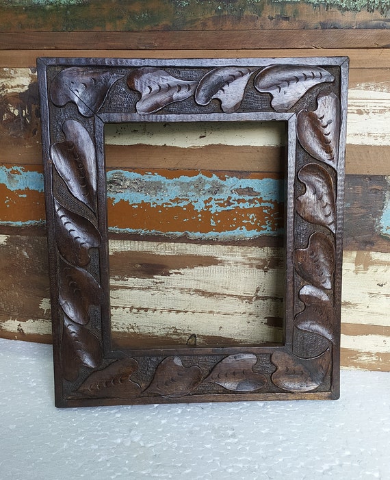 Mexican Carved Wood Picture Frames
